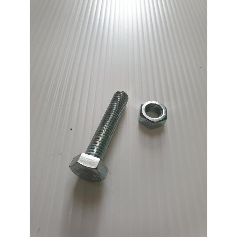 Jual Baut Mur Putih - BMP M8 x 40 mm | Shopee Indonesia