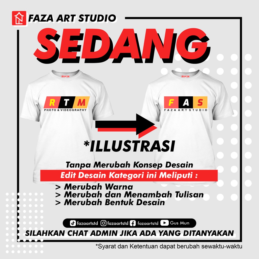 Jual JASA EDIT DESAIN - VECTOR - EDIT TULISAN dan lain sebagainya ...