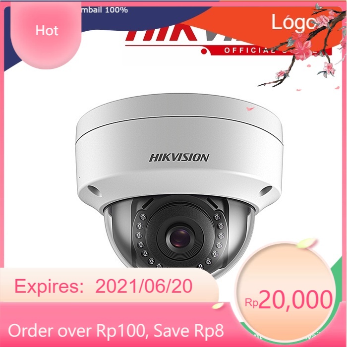 Jual IPCAM HIKVISION DS-2CD1121-I 2MP DOME | Shopee Indonesia