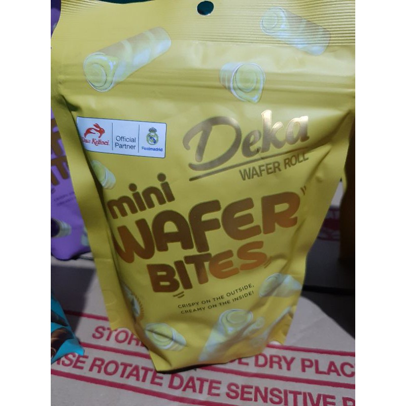 Jual Deka mini wafer bites choco ube durian murah | Shopee Indonesia