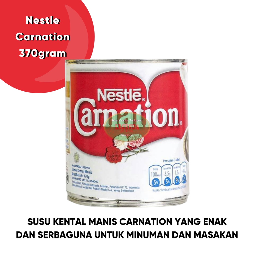 Jual Susu Kental Manis Carnation 370Gr thai tea tarik krimer frisian ...