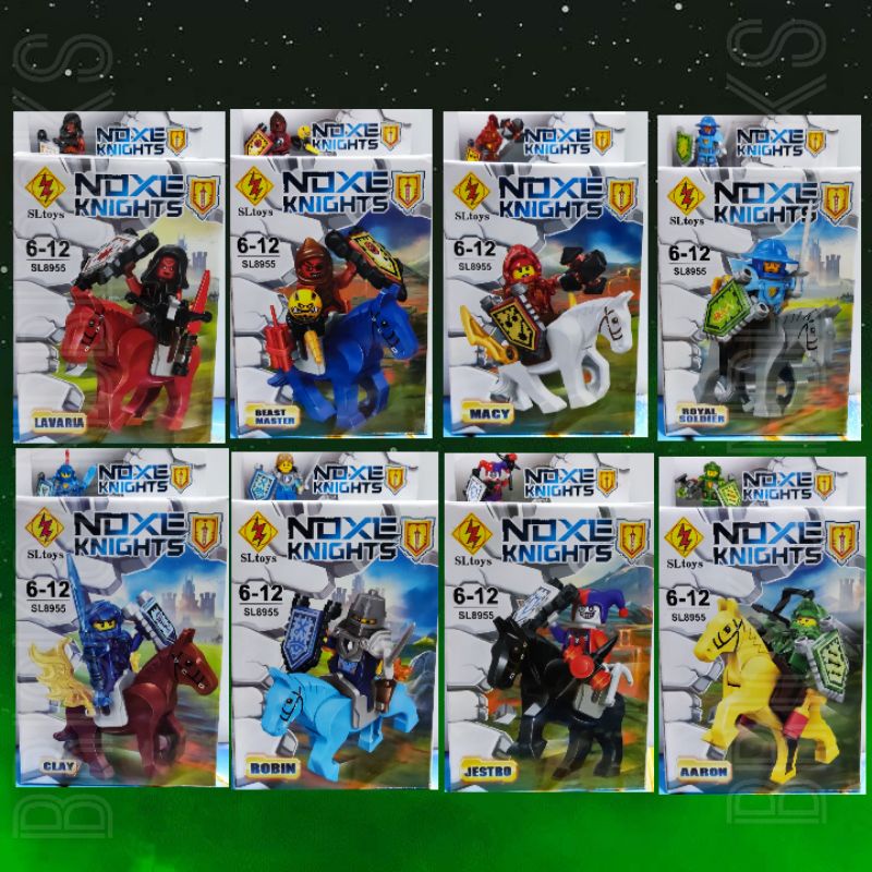 Jual Brick.id Nexo knights Bricks minifigure nexo knight Lavaria beast ...