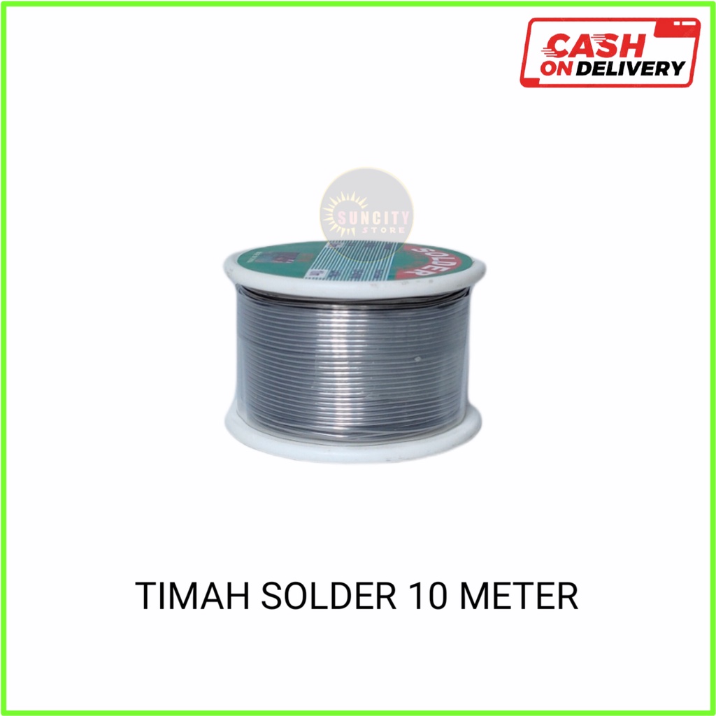Jual Timah Solder 10 Meter - Diameter 0.8 mm 40/60 Alloy | Shopee Indonesia