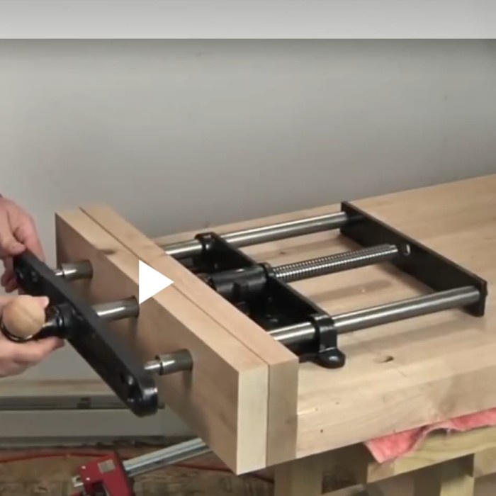 Jual Clamp Meja Workbench Vice Woodworking 10,5" / Catok Meja Workbench ...