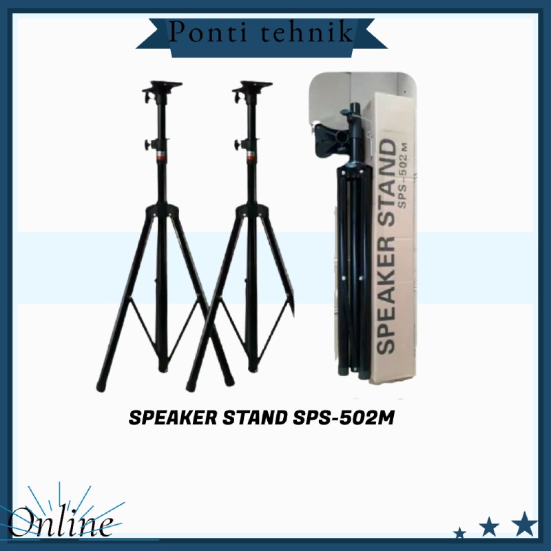 Jual SPEAKER STAND SPS-502M TEBAL | Shopee Indonesia