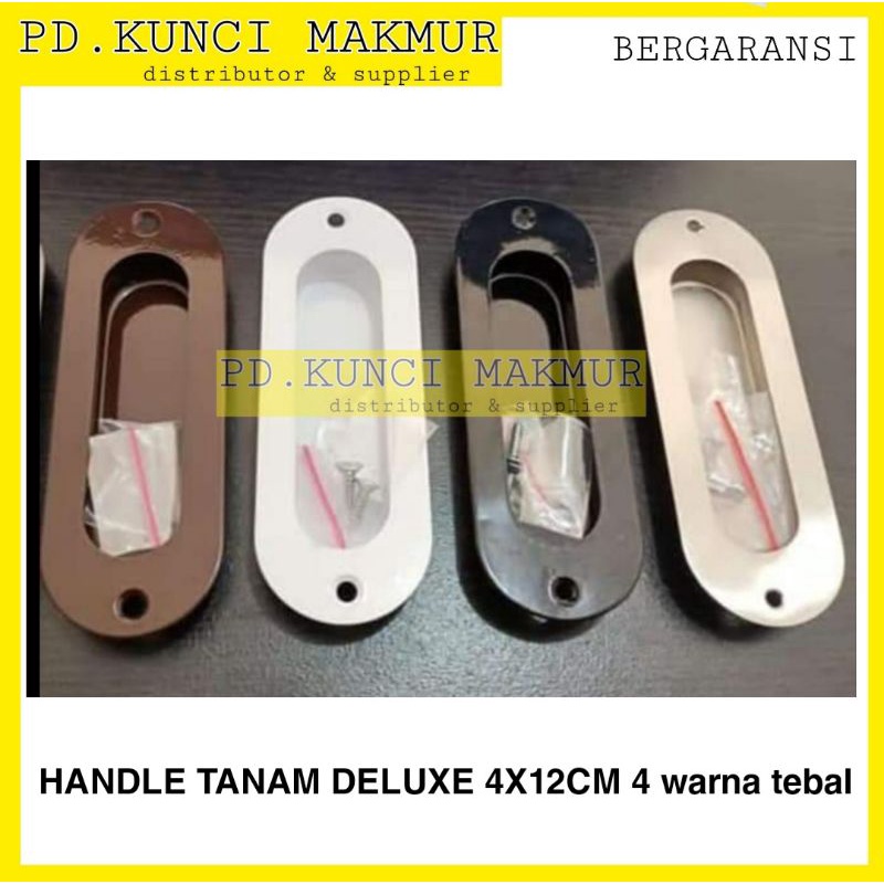 Jual handle tanam oval 4x12 handle pintu geser sliding handle kom oval ...