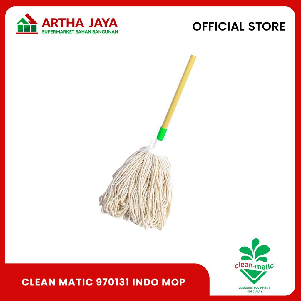Jual Clean Matic 970131 Indo Mop (Alat Pel Lantai) | Shopee Indonesia