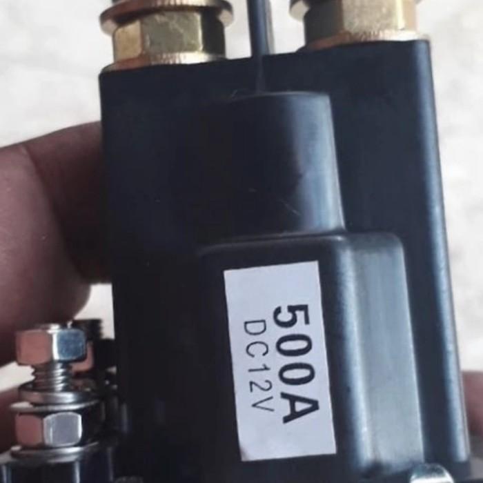 Battery Disconnect Switch 500 Amp Battery Isolator Relay | 12V ...
