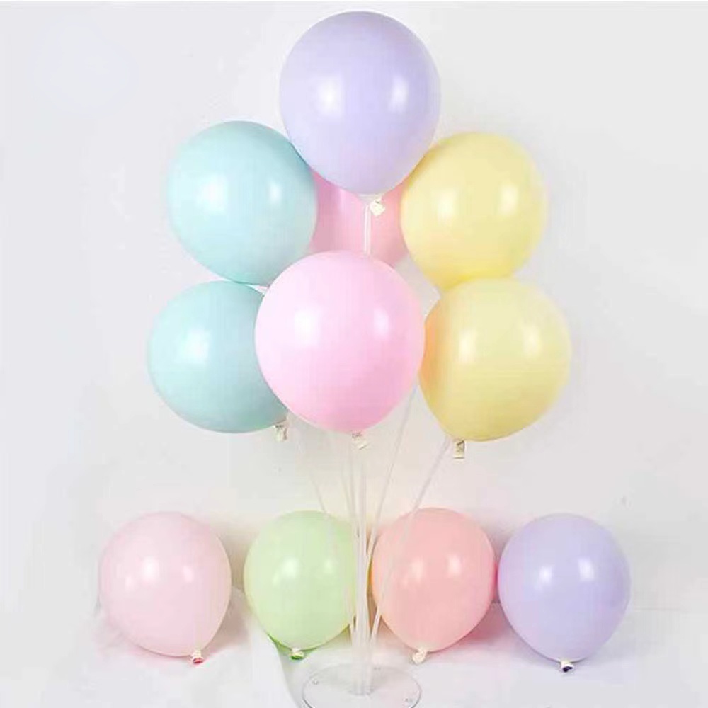 Jual Balon macaron menebal balon lateks 10 inci pesta ulang tahun balon ...