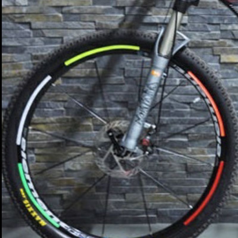 Jual stiker roda sepeda 8 strip | Shopee Indonesia