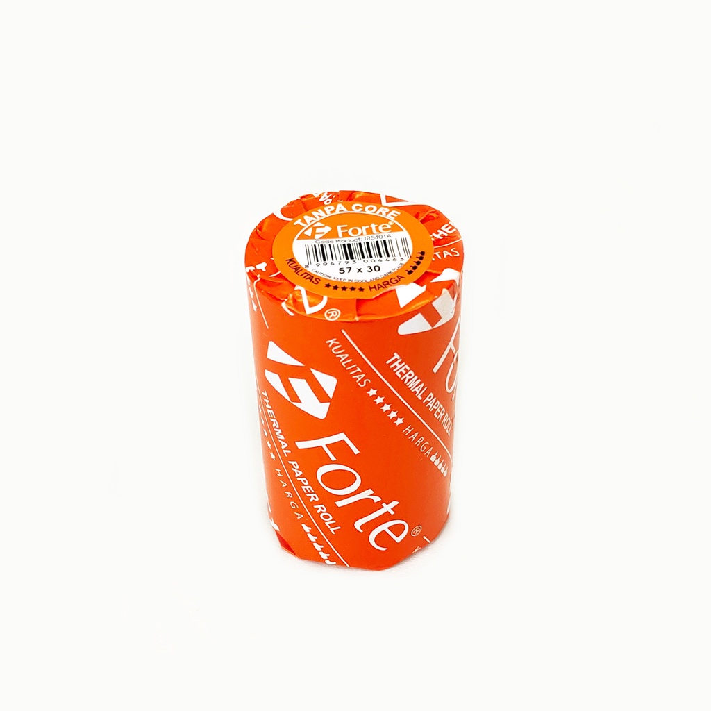 Jual Kertas Thermal Forte ukuran 57x30(isi10pc) | Shopee Indonesia