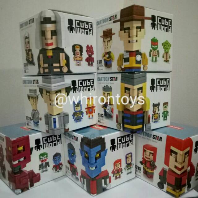 Jual Cube World Cartoon Stars | Shopee Indonesia