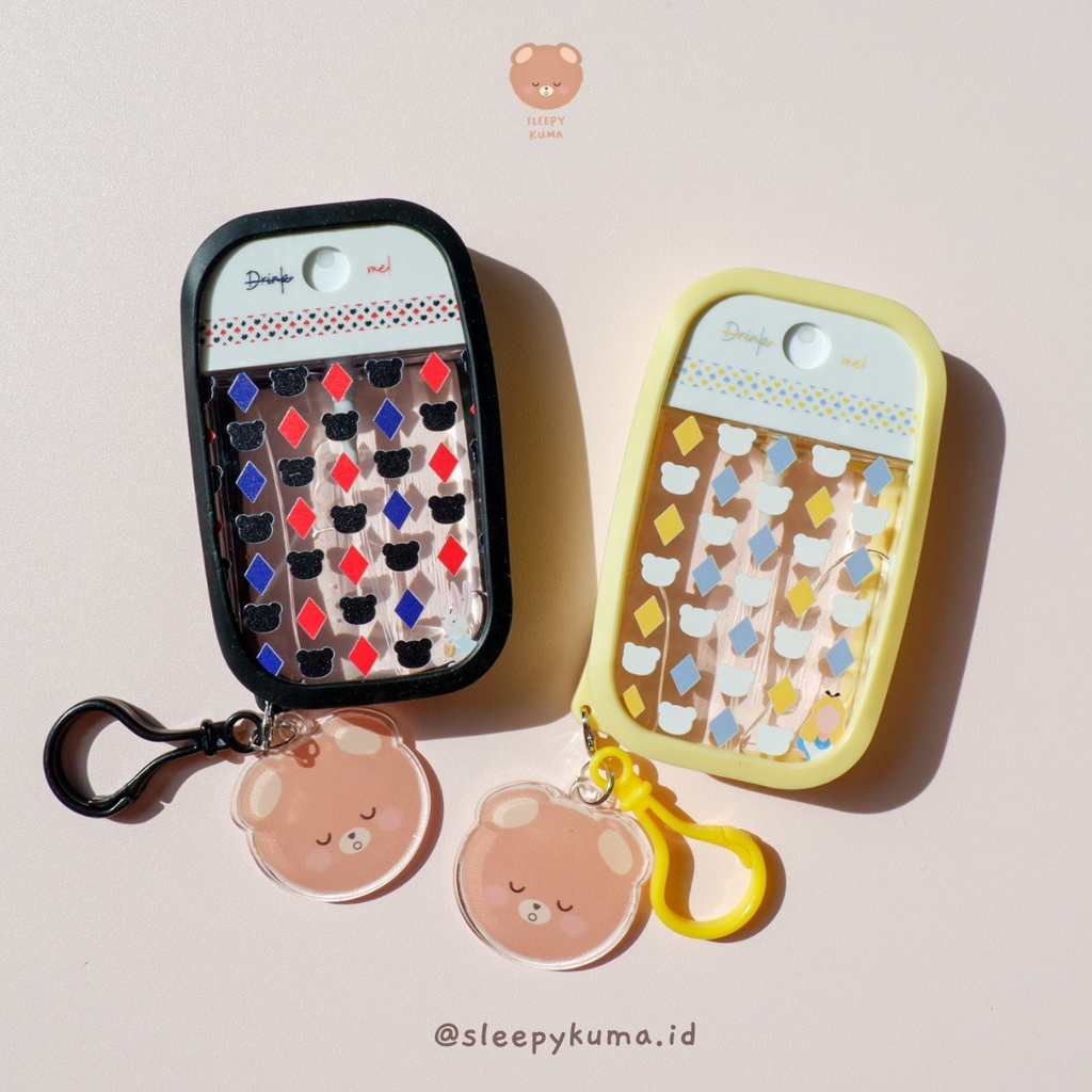 Jual Pocket Sanitizer - Wonderland Kuma ( VER.2 BOTTLE) | Shopee Indonesia