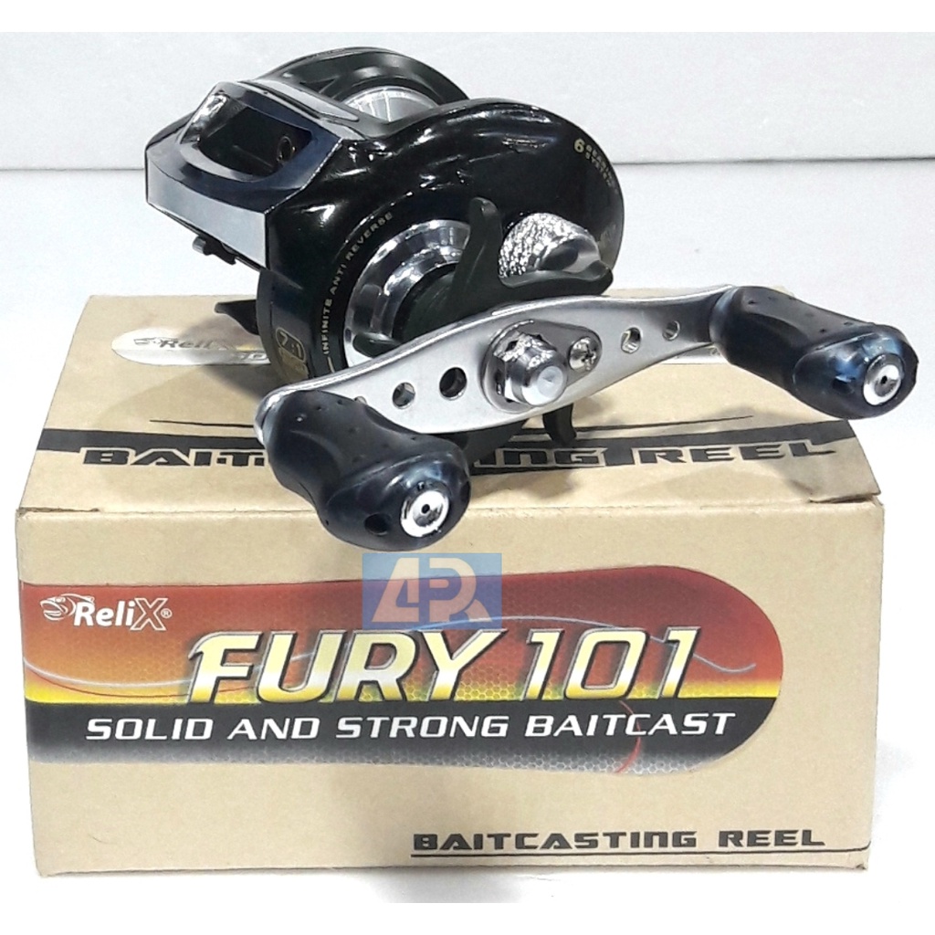 Jual REEL RELIX BAITCASTING FURY 101 | RIL BAITCASTING MURAH ...