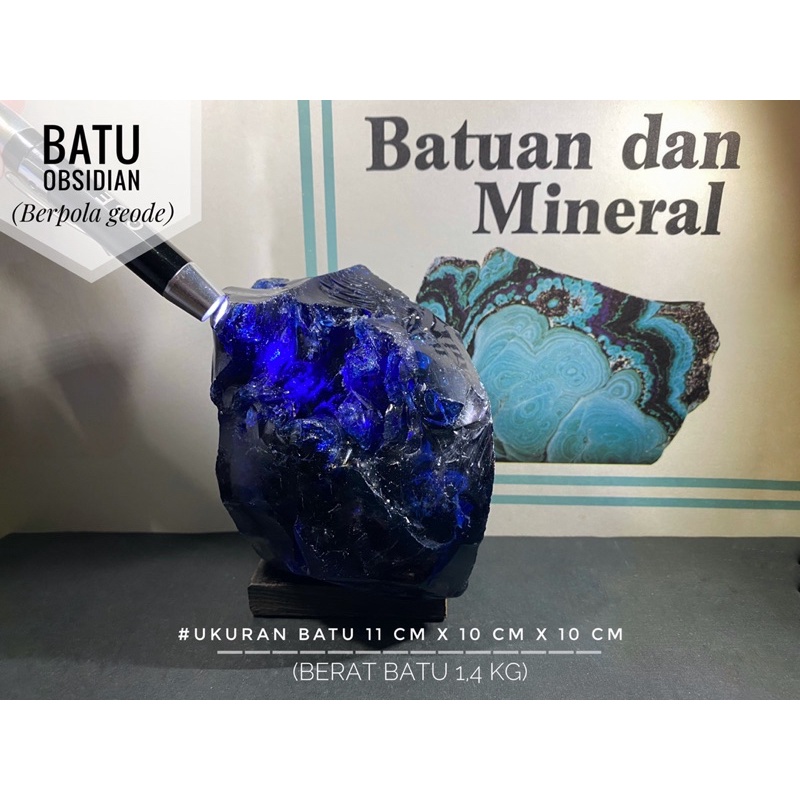 Jual Bongkahan Batu Obsidian L11 atau Batu Crystal Obsidian atau ...