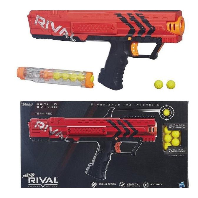Jual Nerf Rival Apollo XV-700 Blaster - Merah --Terbaru-- | Shopee ...