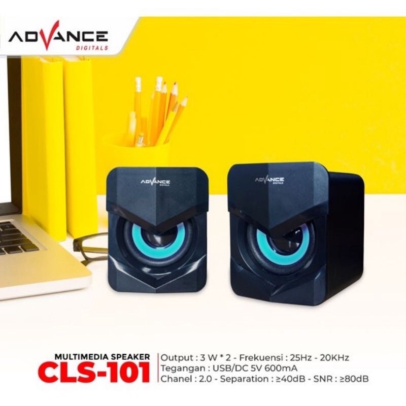 Jual speaker advance multimedia cls-101 | Shopee Indonesia