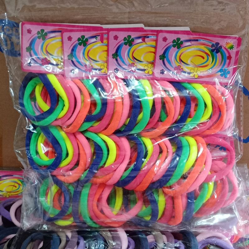 Jual Kunciran rambut donat isi 72pcs (ukuran 5cm) | Shopee Indonesia