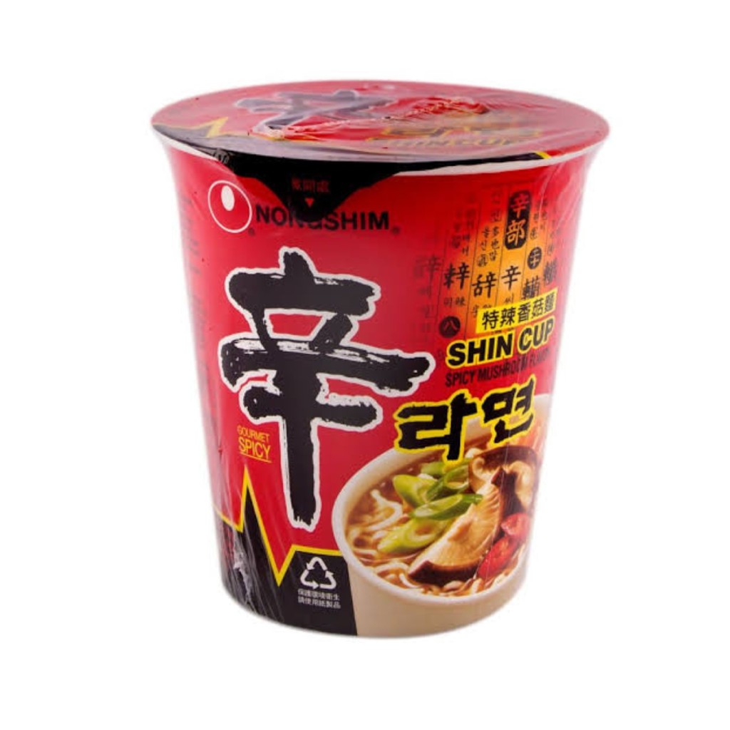 Jual Nongshim ramen nongshim shin ramyeon cup | Shopee Indonesia
