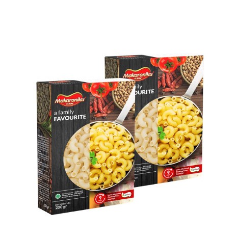 Jual Makaroniku ELBOW 200gr / Makaroni / Pasta Instant | Shopee Indonesia