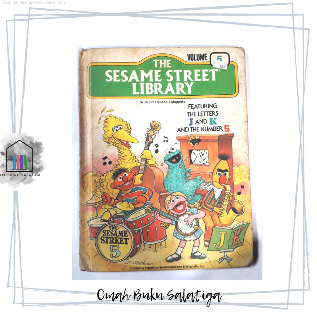 Jual THE SESAME STREET LIBRARY WITH JIM HENSON'S MUPPETS VOL. 5 ...