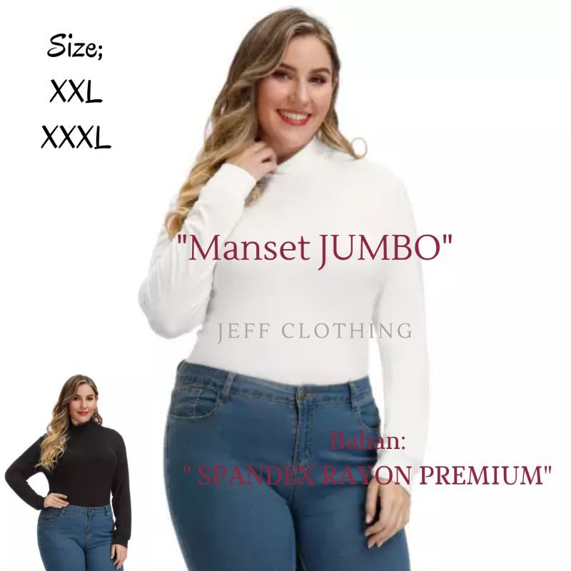 Jual Manset Baju Jumbo Bahan Kaos | Manset Jumbo Premium | Mangset ...