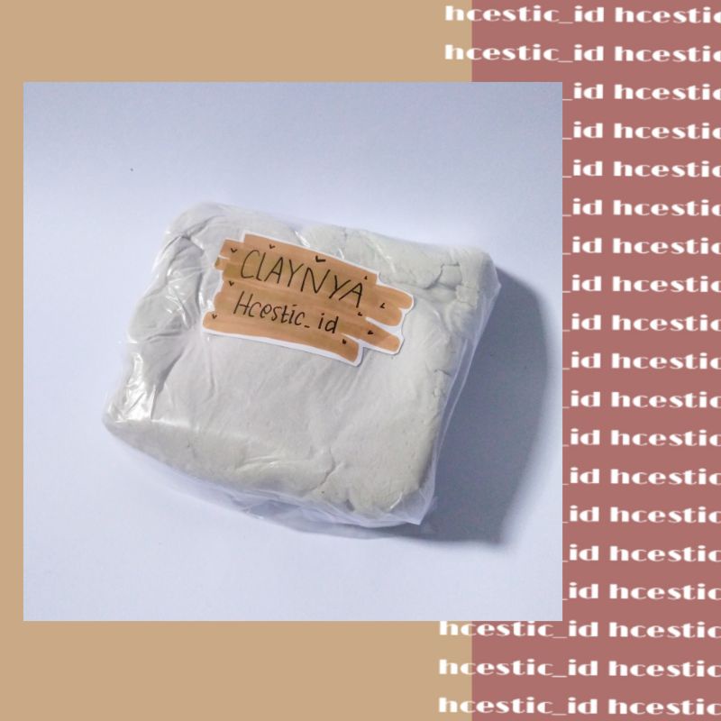 Jual Clay Putih / Air Dry Clay / Clay Pottery / Clay Handmade / Tanah ...