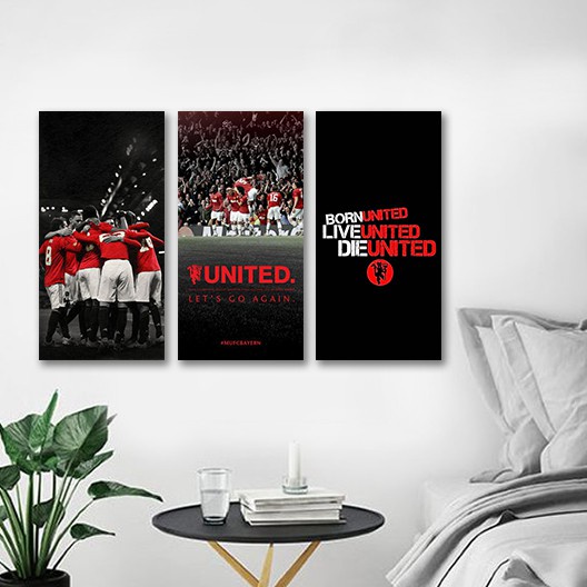 Jual TERMURAH!! Poster Manchester United Wall Decor Man Utd Edition ...