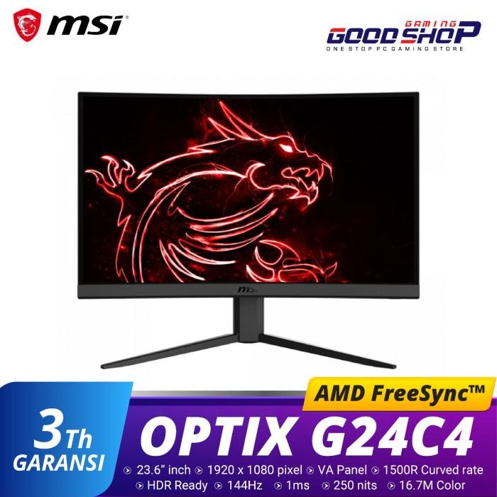 Jual MSi Optix G24C4 - Gaming Monitor | Shopee Indonesia