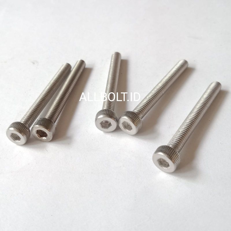 Jual baut 7 L stainless L3 / 4x35mm (1 biji) | Shopee Indonesia