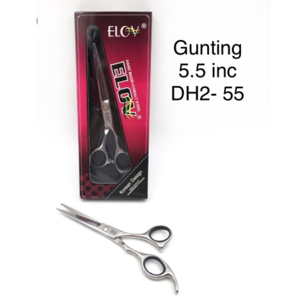 Jual Gunting Rambut Elov ORI Salon Barber (UK. 6 INC) | Shopee Indonesia