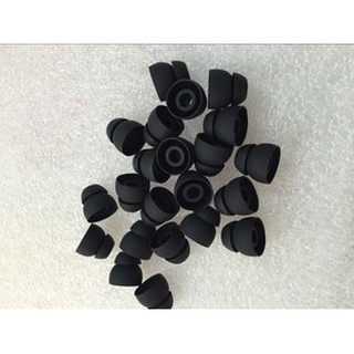 Jual Double Flange Silicone Karet Ear Tips Eartips Ear Tip IEM Earphone ...