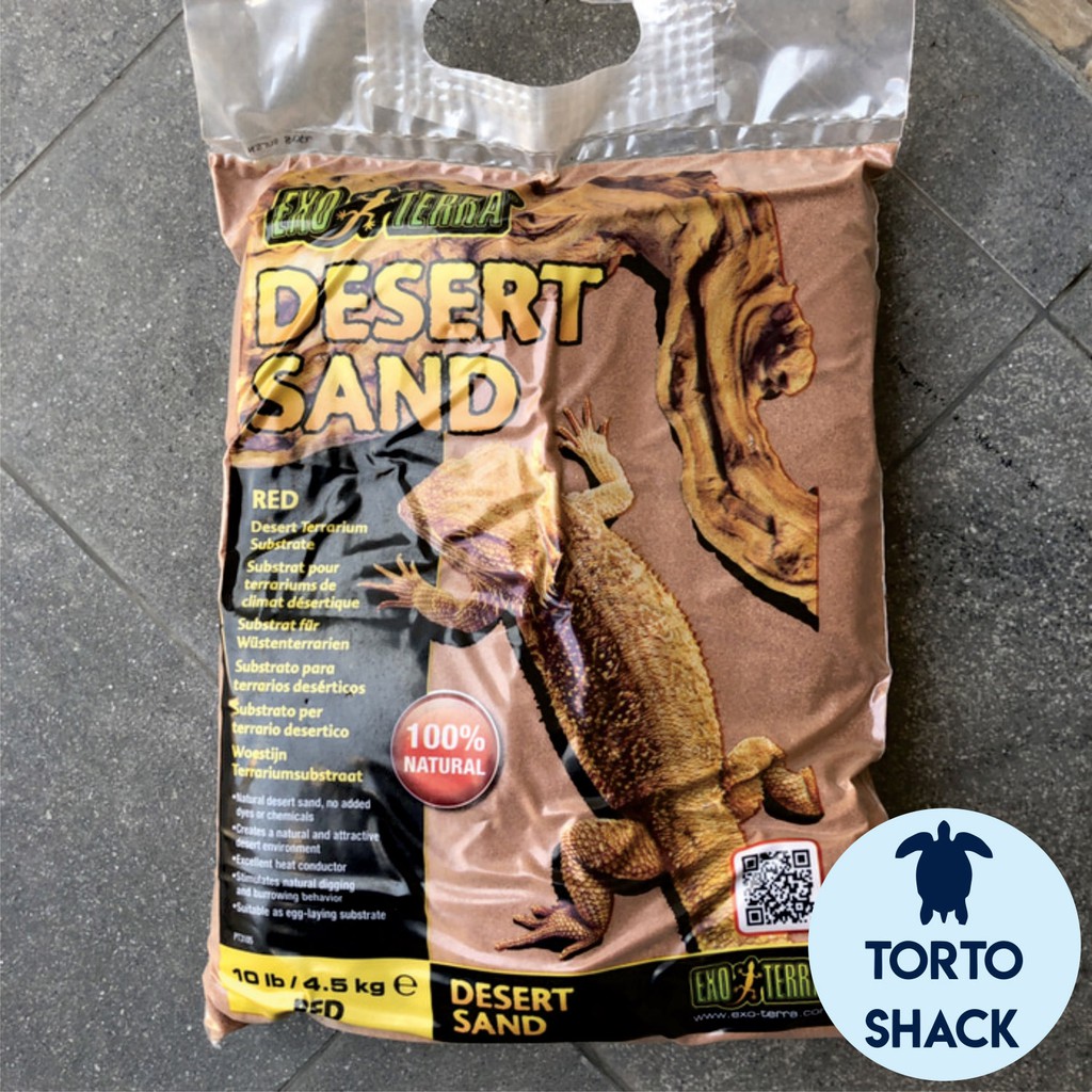 Jual [COD] Exoterra Desert Sand Red 4.5 kg|Substrate Tropical|Desert ...