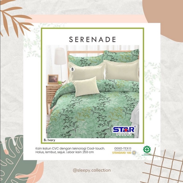 Jual Serenade (Bed Cover Set & Seprai Set) | Shopee Indonesia Jual Serenade (Bed Cover Set & Seprai Set) | Shopee Indonesia