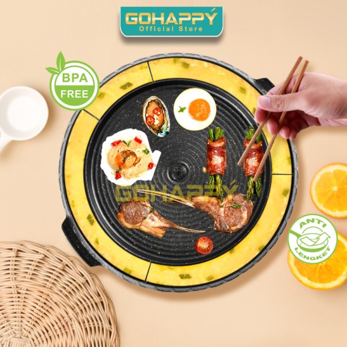 Jual TURUN HARGA ALAT PANGGANG SEHAT SUGO GRILL PAN Bbq square GRIL ...