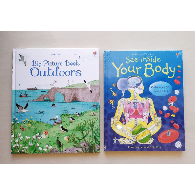Jual Usborne Bundling 2-book: See Inside Your Body/How Things Work ...