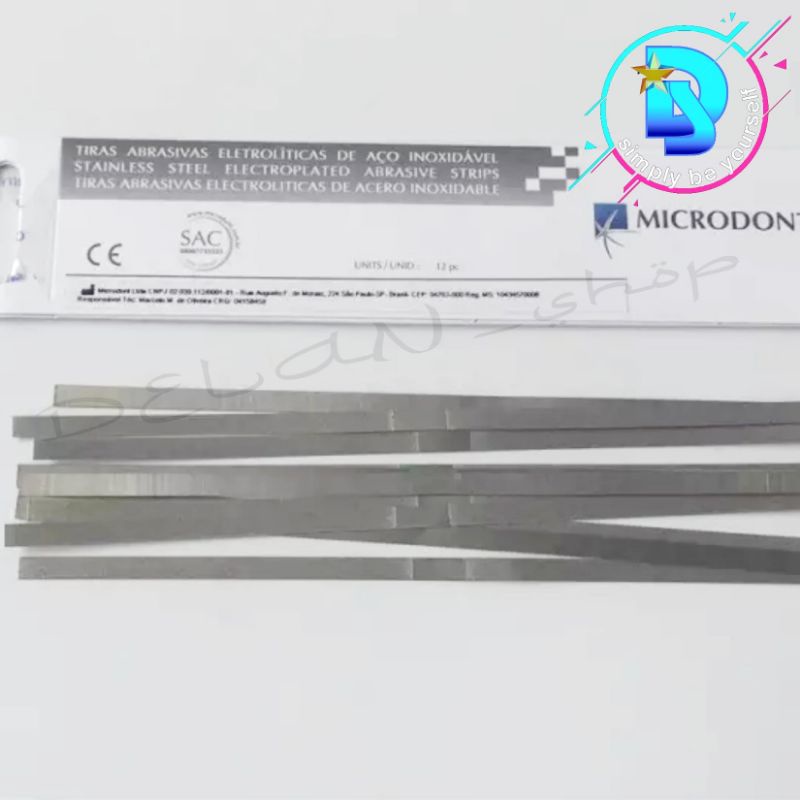 Jual KIKIR GIGI / SLICING STRIP / ABRASIVE STRIP / SLICING ORTHO ...