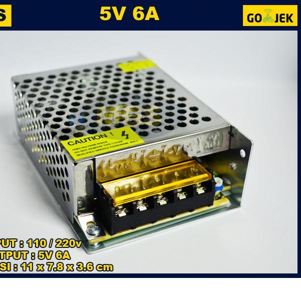 Jual Power Supply Switching 5v 6A | Shopee Indonesia