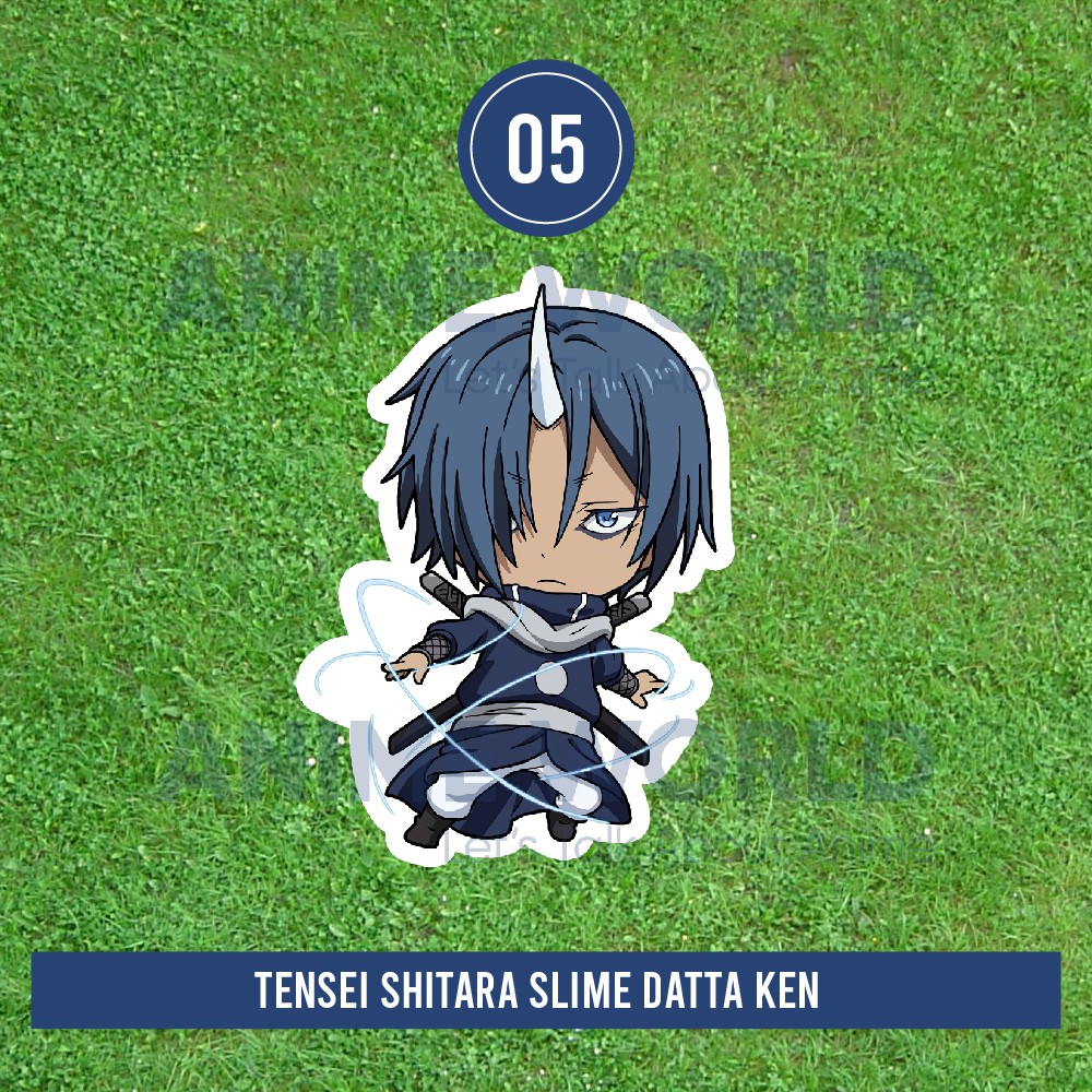 Jual Stiker Anime Tensei shitara Slime Datta Ken Lengkap - Stiker ...