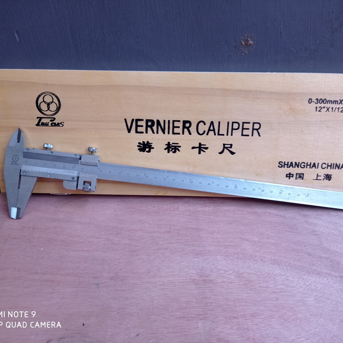 Jual sigmat manual/vernier caliper 12"/sigmat jangka | Shopee Indonesia