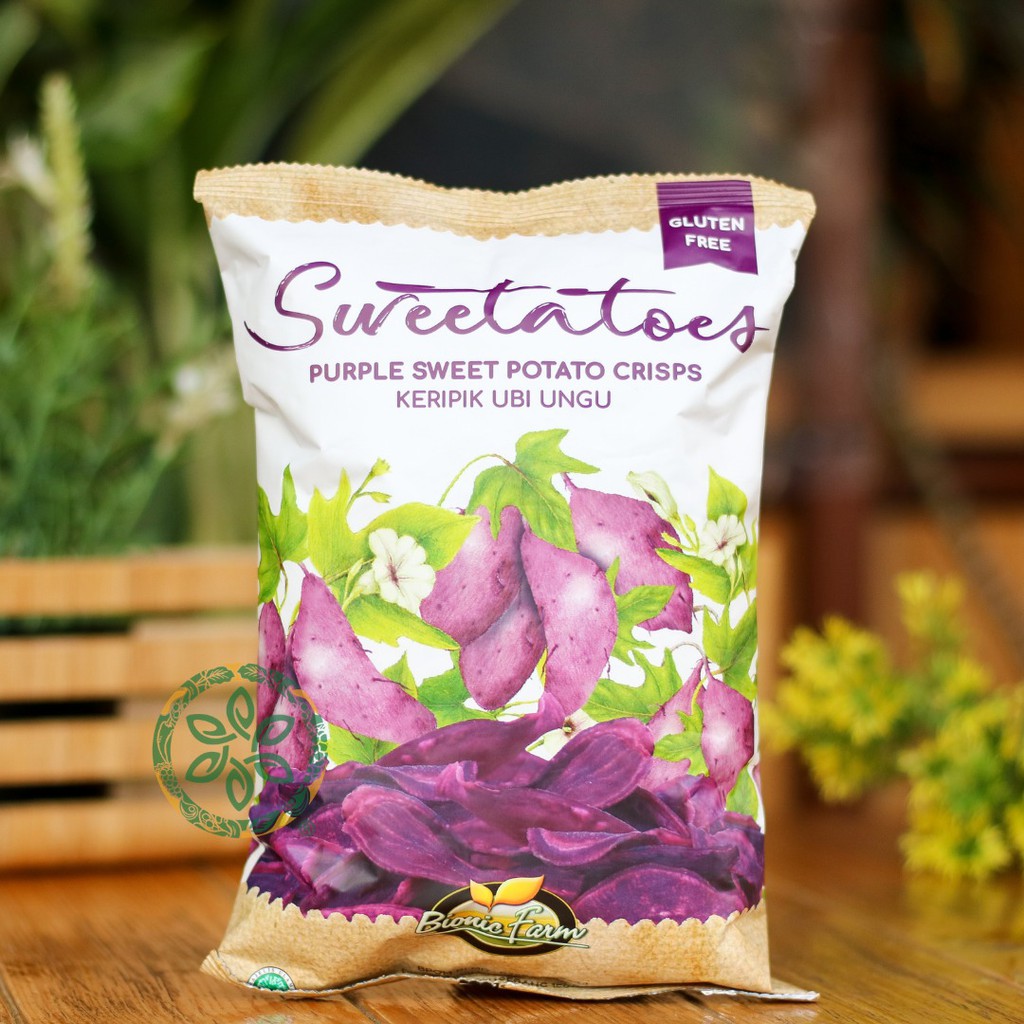 Jual Bionic Farm Sweetatoes Keripik Ubi - 50 g | Shopee Indonesia