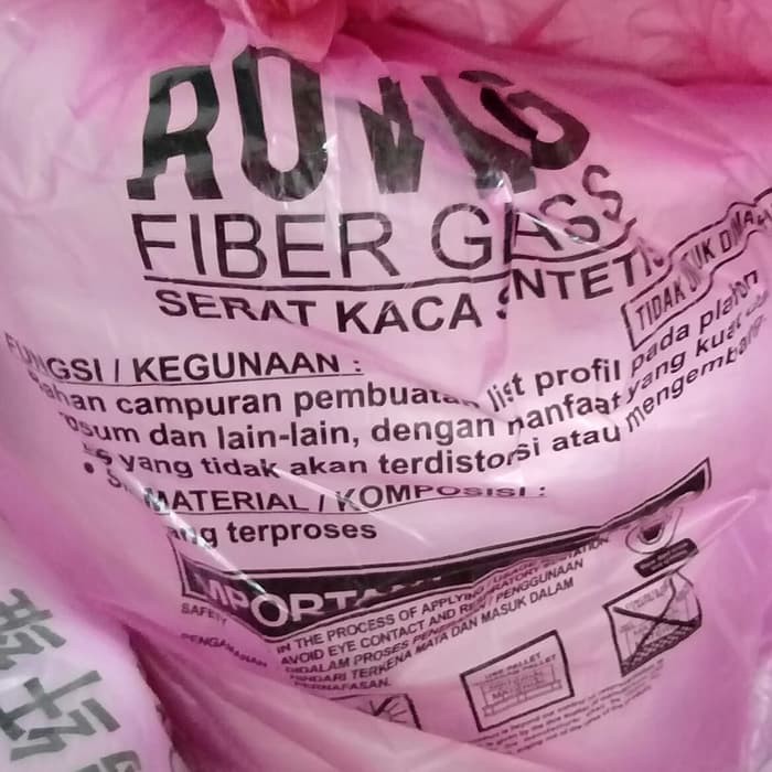 Jual Roving Aplus 18kg rofing serat kaca fiber glass untuk nyetak lis ...