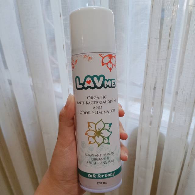 Jual LAVME anti bacterial spray disinfectant 250 ml ready stock (TOLONG ...