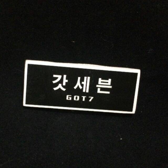 Jual Name Tag Kpop (GOT7) | Shopee Indonesia
