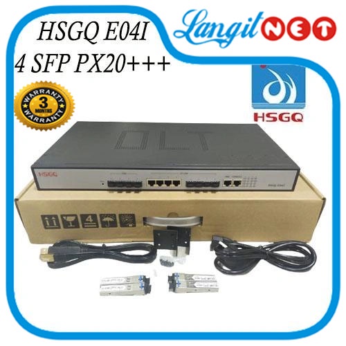 Jual HSGQ E04 OLT EPON 4 4PON with 4 SFP PX20xxx | Shopee Indonesia