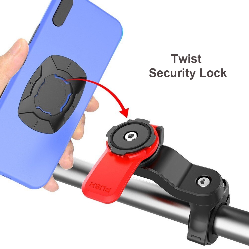 Jual Phone Holder HP Security Lock Stang Sepeda Motor Guard Phone Mount | Shopee Indonesia