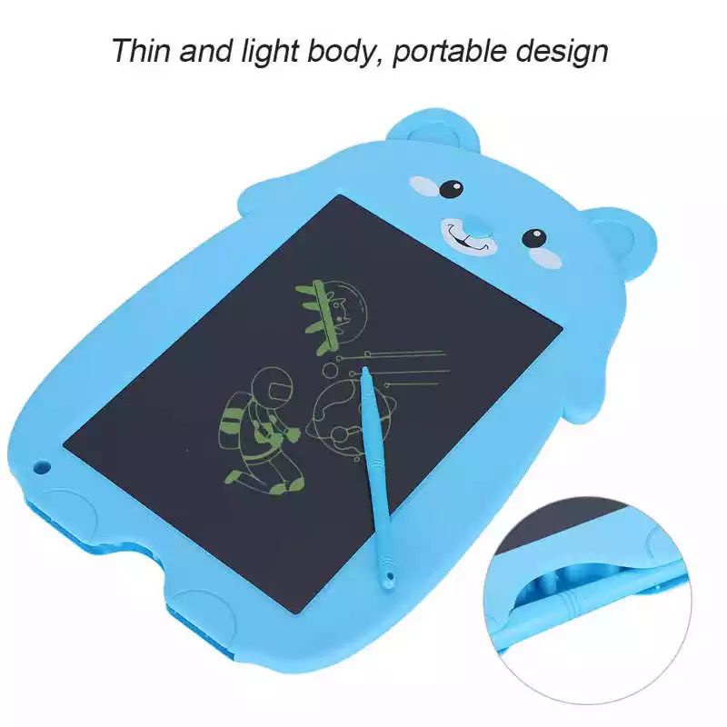 Jual Mainan Edukasi Anak LCD Writing Drawing Tablet Board 9 inch Papan ...