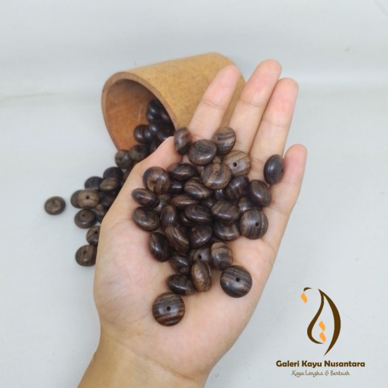 Jual BUTIRAN KAYU Motif pipih Nagasari, Sonokeling, secang, Kalimasada ...