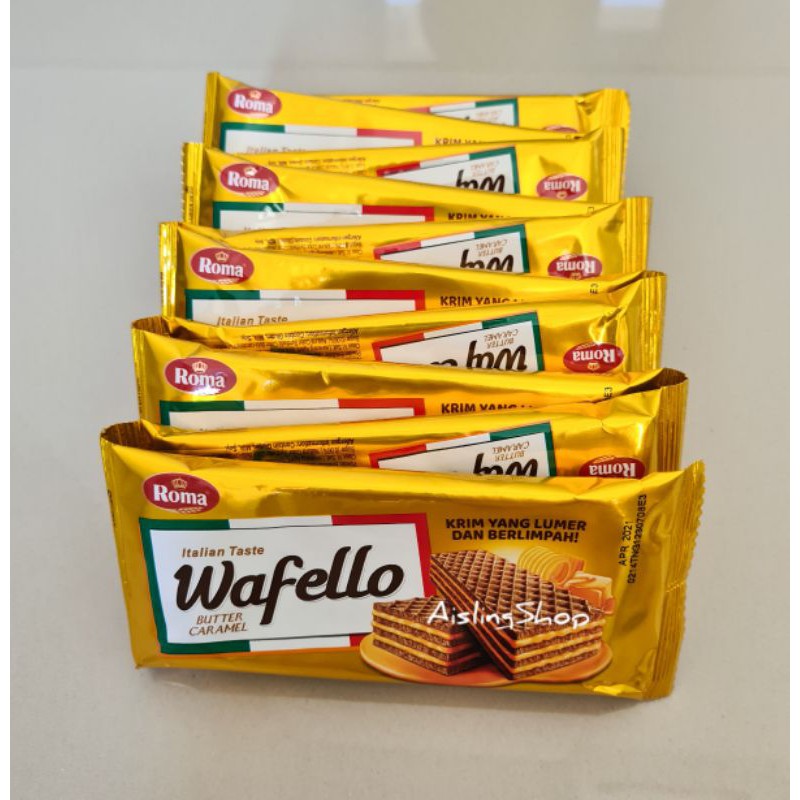Jual Roma Wafello (10×17gr) | Shopee Indonesia