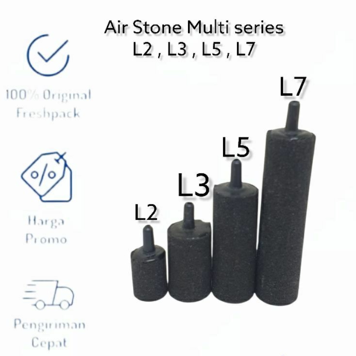 Jual AIR STONE / BATU AERATOR / BATU GELEMBUNG MULTI L2 L3 L5 L7 | Shopee Indonesia